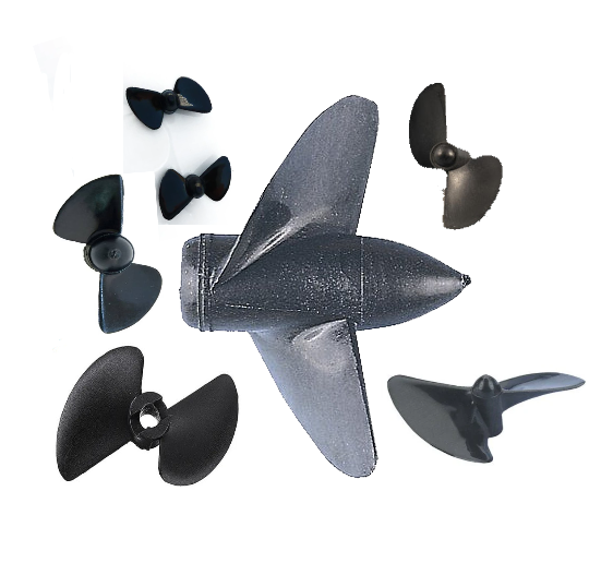 Two Blade Propellers for Radio Control Boats – Sussex Model Centre
