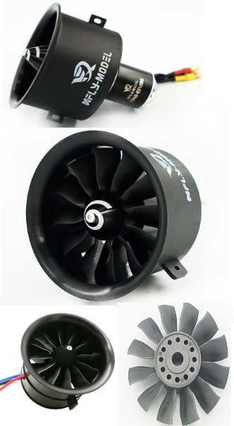 Electric Ducted Fan (EDF) Motor Fan Power Unit – Sussex Model Centre
