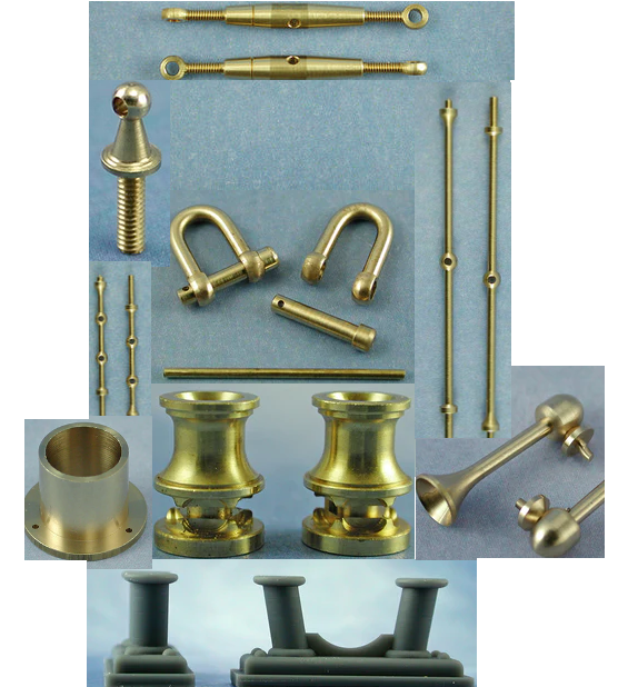 Model Boat Fixtures & Fittings – Sussex Model Centre