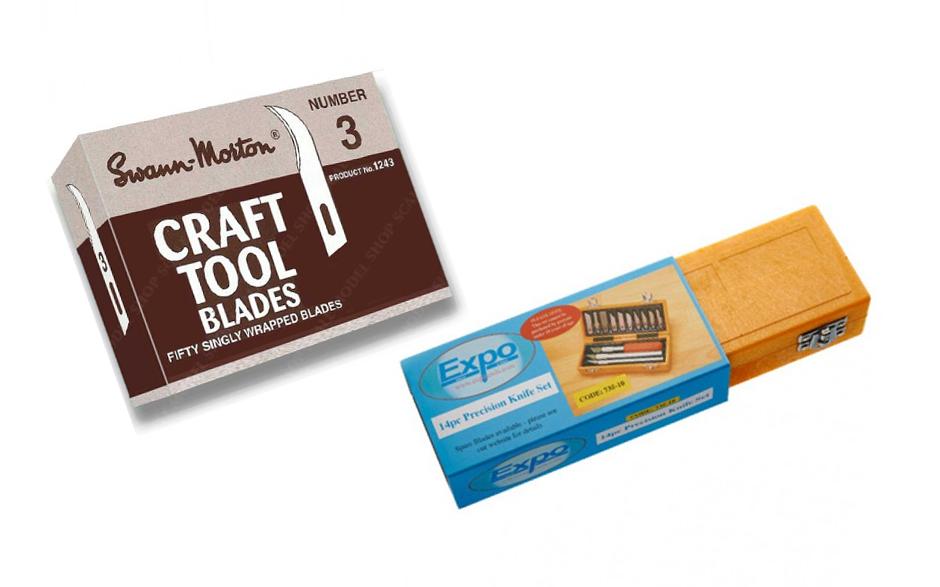 Model-Making Tools | Knifes, cutting, sawing, trimming, planing ...