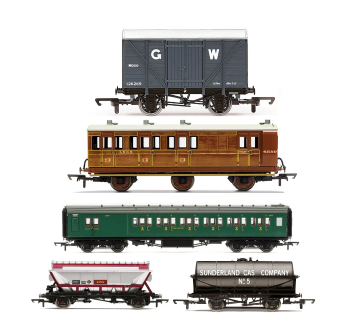 Model Railway Rolling Stock | Coaches, Tankers, Goods Wagons – Sussex ...