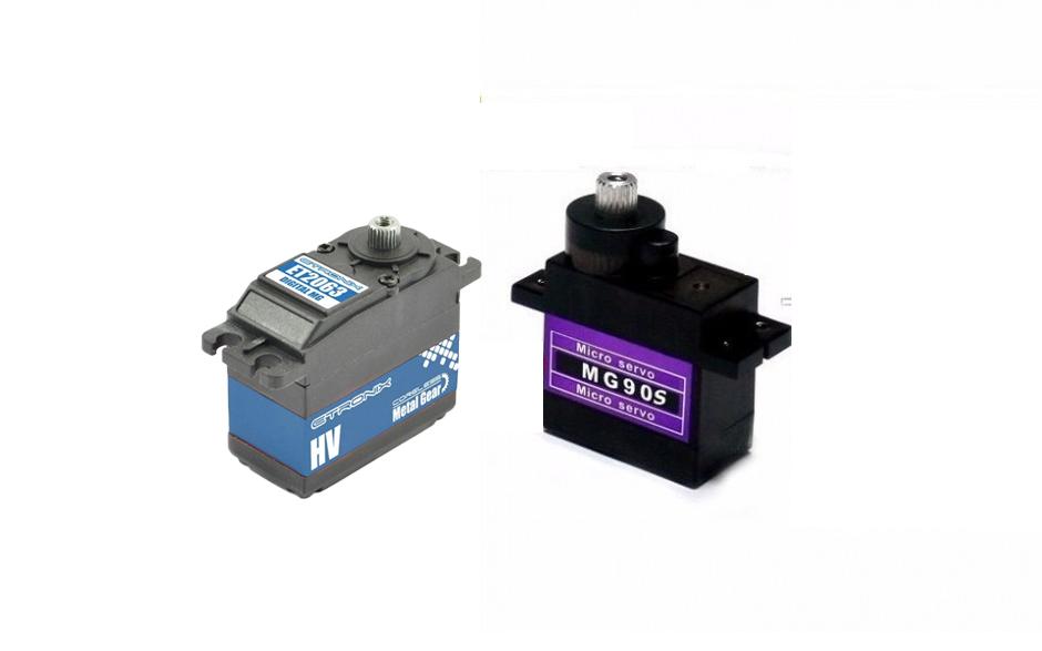 Nano/Micro/Mini/Standard/Large/Sail Servos – Sussex Model Centre