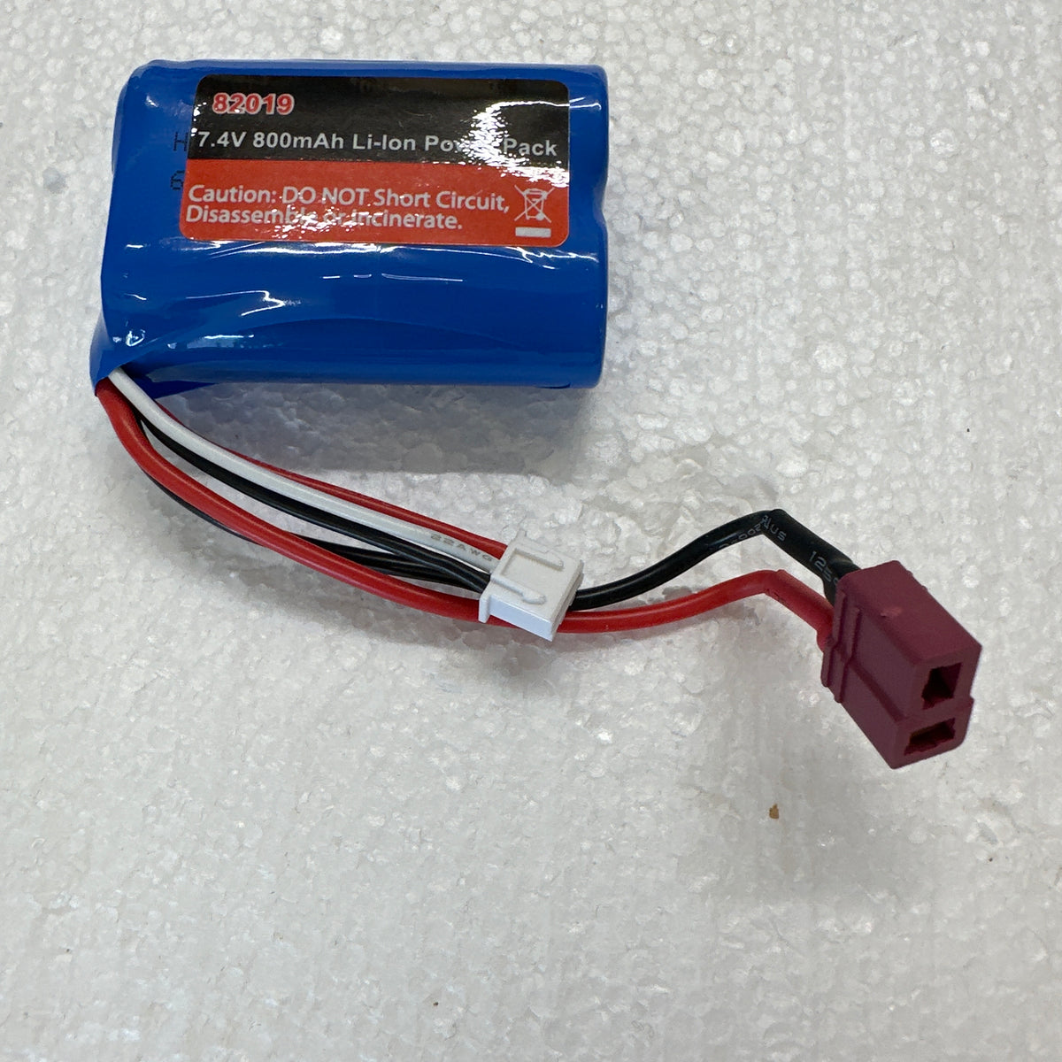 7.4v 800mAh Li-Ion Batt. -Mad Shark Deans plug O-JS-82019 – Sussex ...