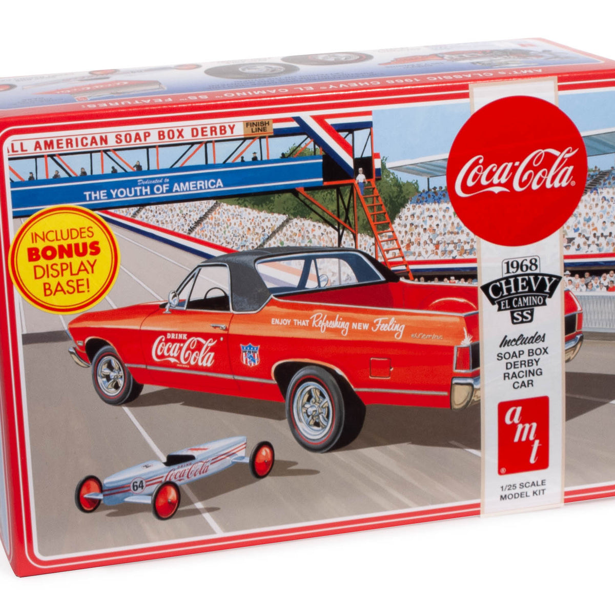 AMT Model Kits - 1:25 1968 Chevy El Camino SS Coca-Cola Kit – Sussex ...
