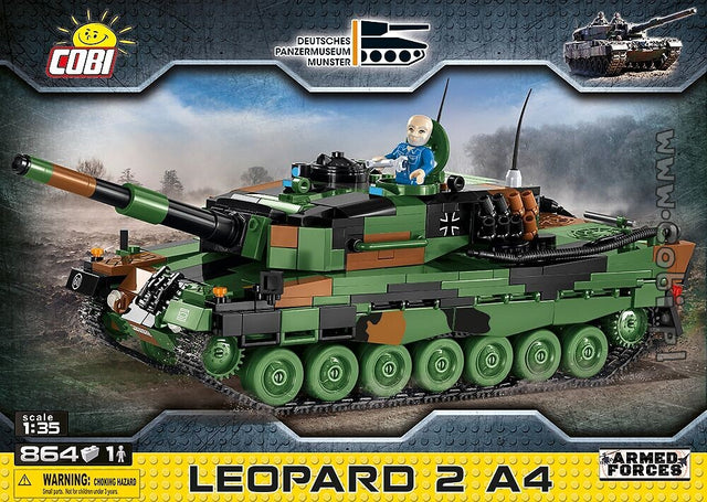 COBI LEOPARD 2 A4 864 PCS ARMED FORCES 2618 – Sussex Model Centre