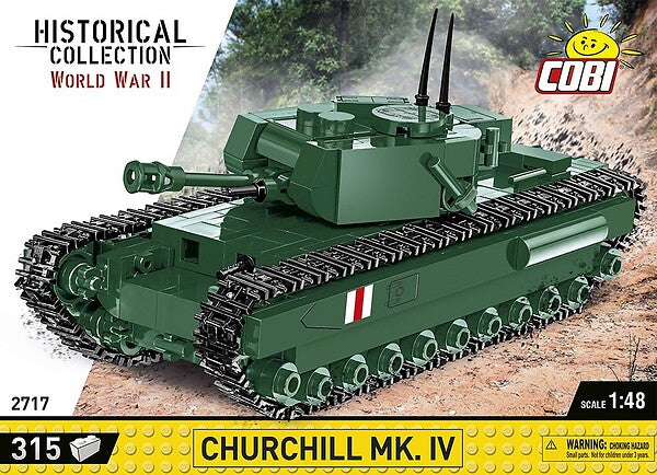 COBI CHURCHILL MK.IV Tank HC WWII 2717 – Sussex Model Centre