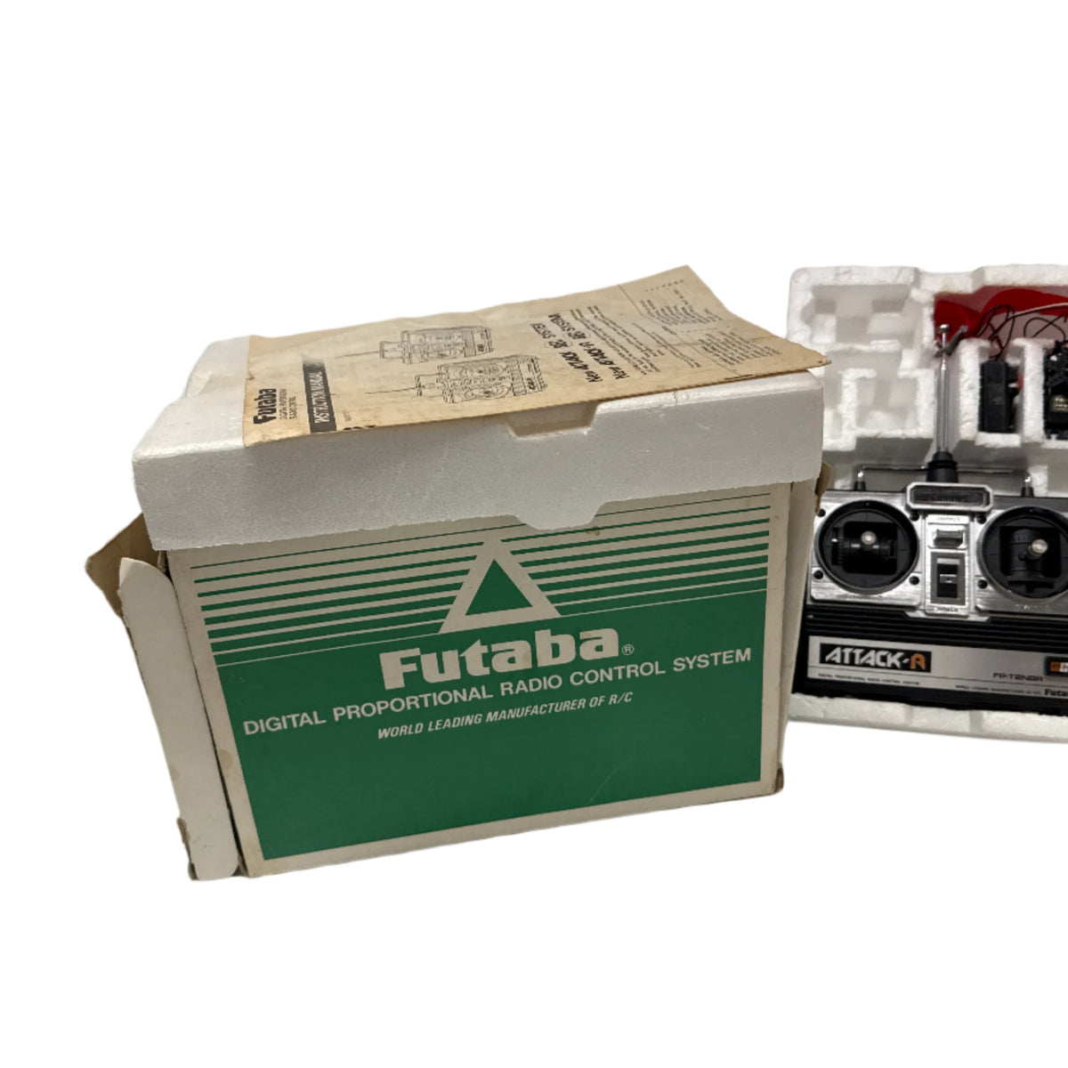 Futaba 2 Channel 27mhz Attack R Radio - SECOND HAND – Sussex Model Centre