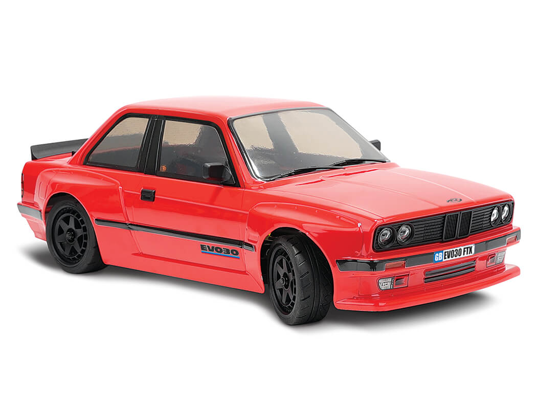 FTX EVO30 1:10 BRUSHED STREET RTR CAR - RED – Sussex Model Centre