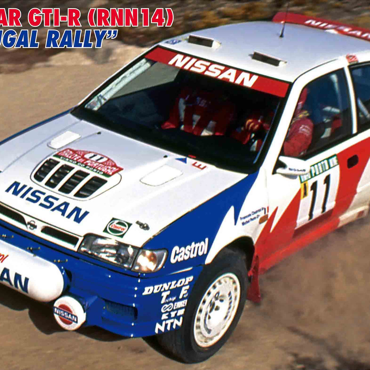 Hasegawa Model Kits - 1:24 Nissan Pulsar GTi-R 1992 Portugal Rally Kit ...