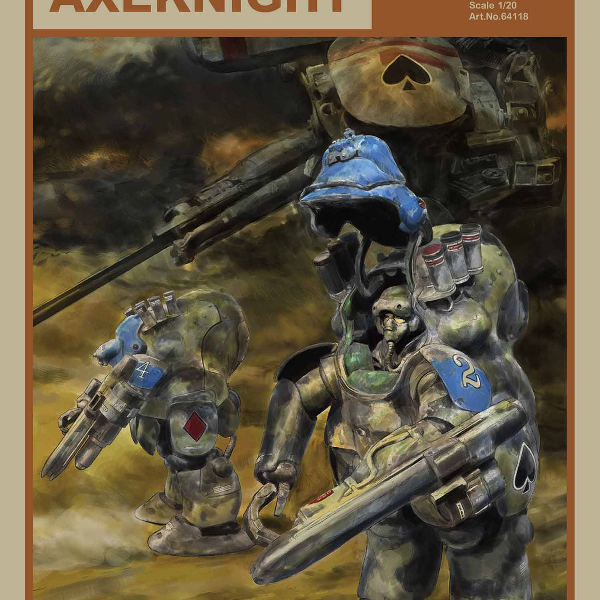 Hasegawa Model Kits - 1:20 Robot Battle V(Five) Maschinen Krieger 44 T ...