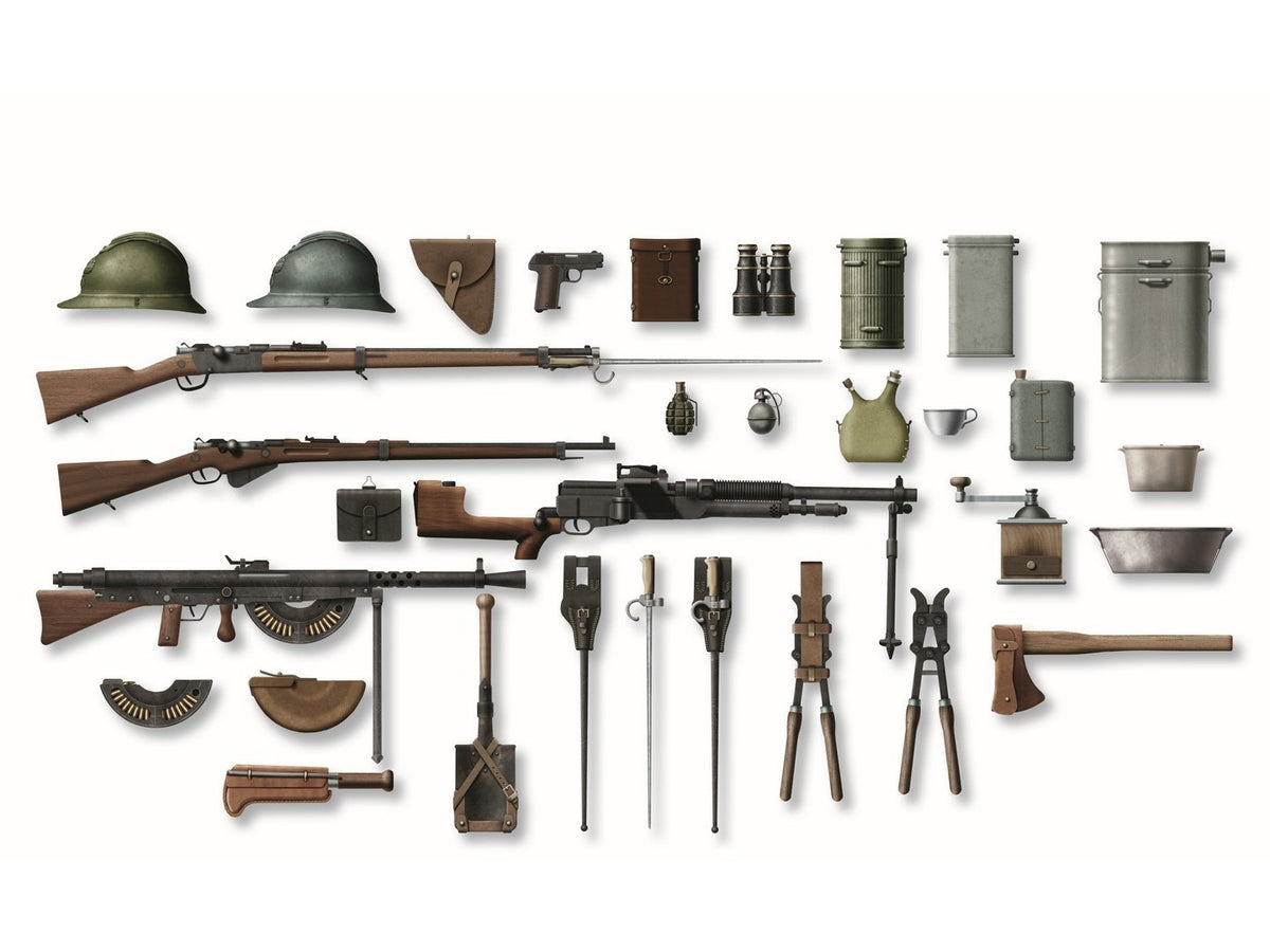 WWI French Infantry Weapon & Equipment – Sussex Model Centre