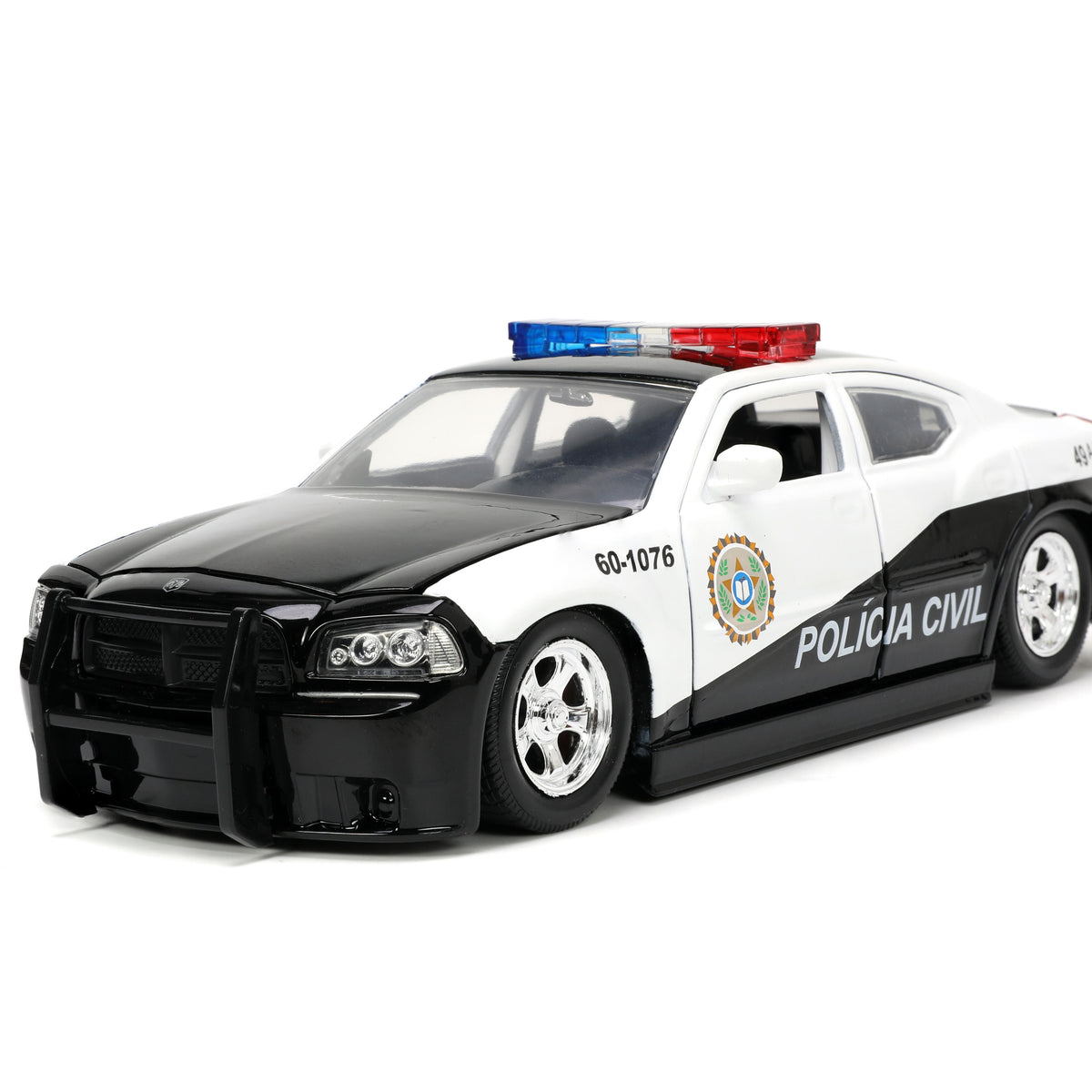 Jada Die Cast Collectables - 1:24 Fast and Furious F5 Dodge Charger Po ...