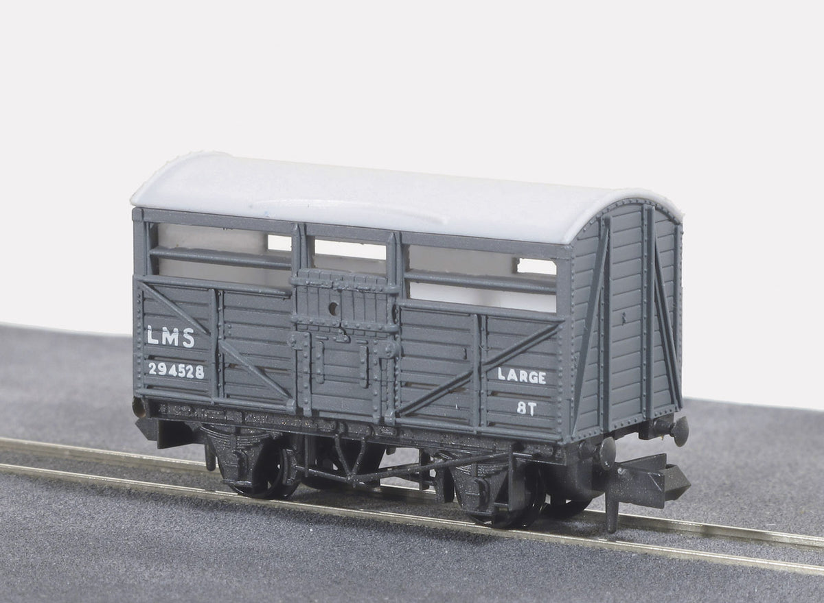 Cattle Truck LMS light grey – Sussex Model Centre