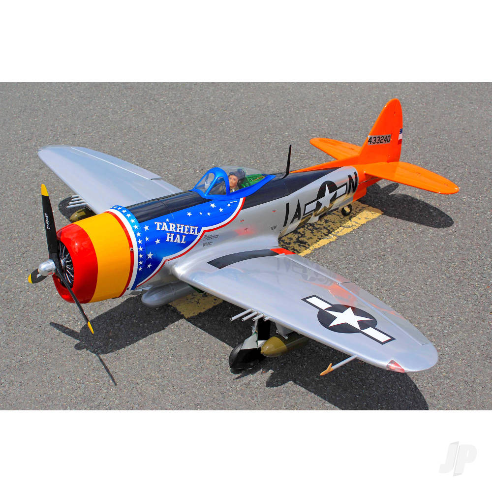 Seagull P-47 Thunderbolt Tarheel Hal (30-38cc) 1.77m / 70in with Elect ...