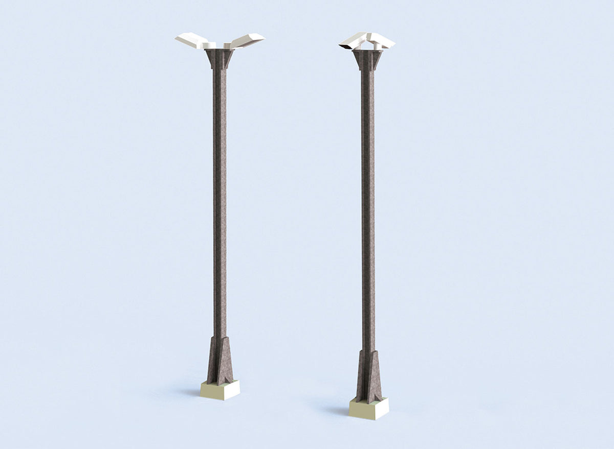 Wills OO/HO Modern Level Crossing CCTV Post Cameras & Lights – Sussex ...