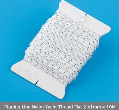 Rigging Line Nylon Yacht Thread Flat 2 x1mm x 10M R`1687 – Sussex Model ...