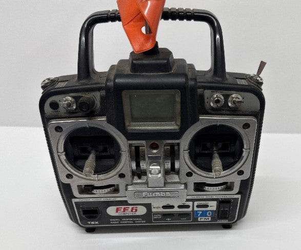 Futaba 35mhz Field Force 6 Transmitter - SECOND HAND - SOLD FOR PARTS ...