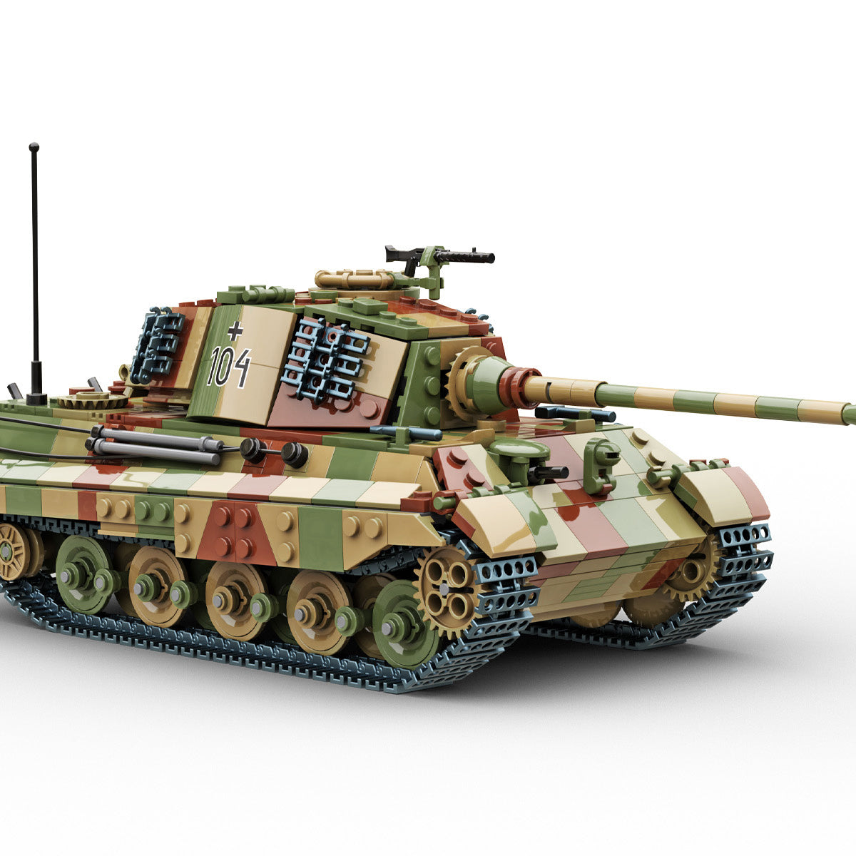 Build Army King Tiger (Tiger ll) In Camo – Sussex Model Centre