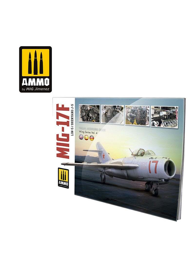 Mig Visual Modellers Guide Book 4 Mig 17F MIG6084 – Sussex Model Centre