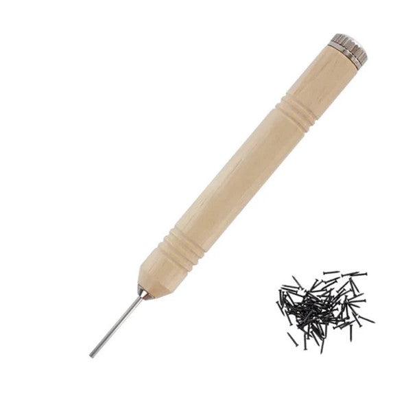 ModelMaker MM024 Wooden-Handled Pin Pusher with 100 Black Pins – Sussex ...