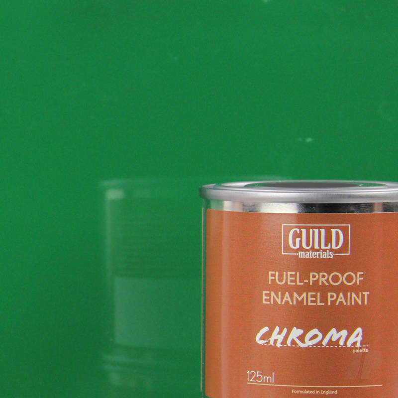 Gloss Enamel Fuel-Proof Paint Chroma Pioneer Green (125ml Tin) – Sussex ...