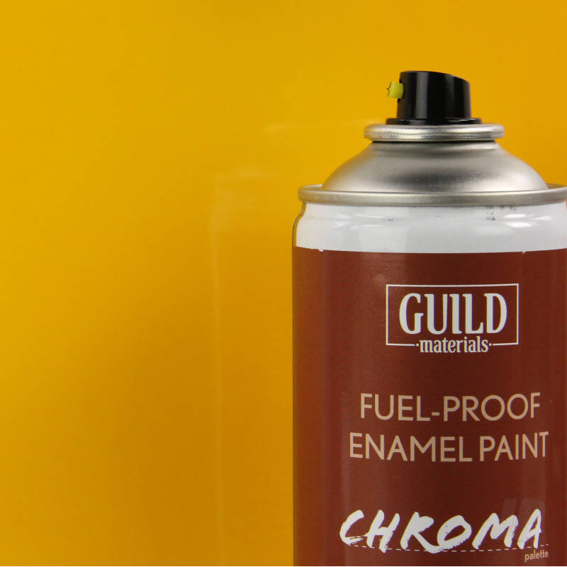 Gloss Enamel Fuel-Proof Paint Chroma Cub Yellow (400ml Aerosol) (FL640 ...
