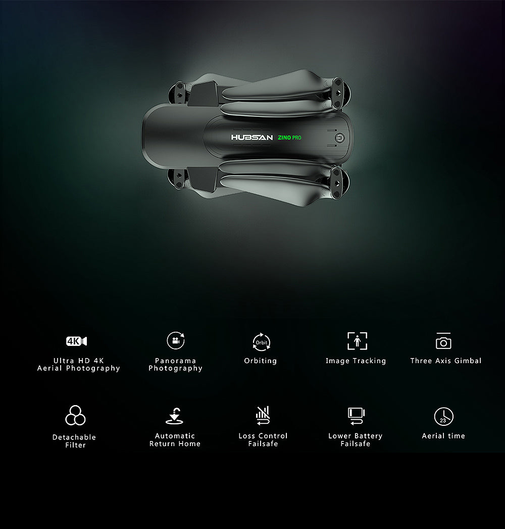 Hubsan 4k drone store