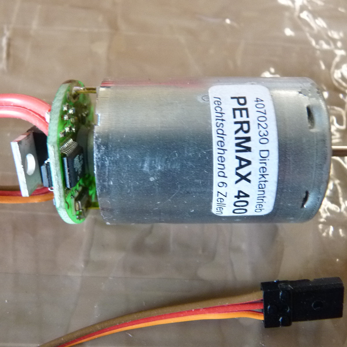 Multiplex Permax 400 Motor with rear mounted ESC - Brushed – Sussex ...