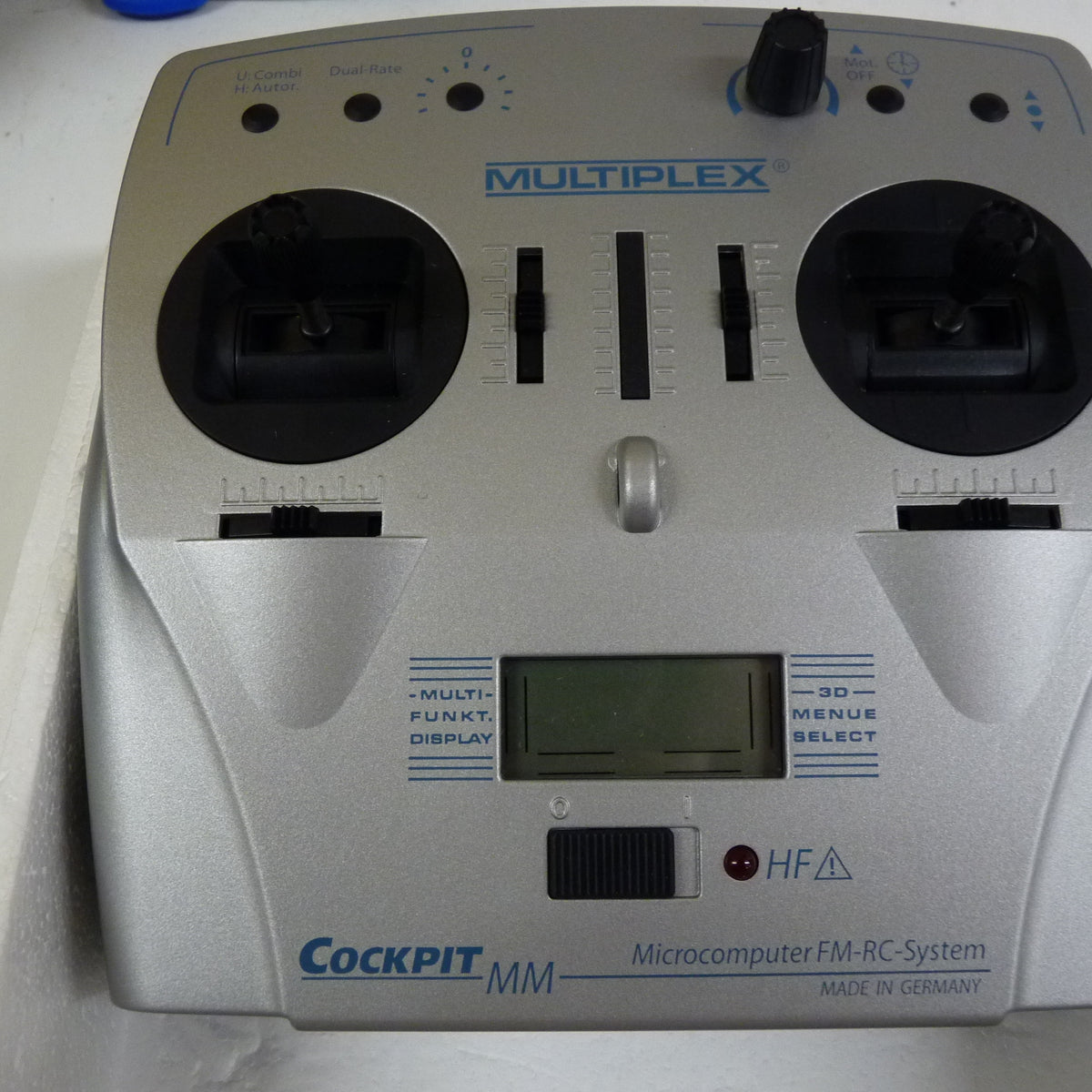 Multiplex Cockpit MM V2.0 35mhz Transmitter Only with battery – Sussex ...