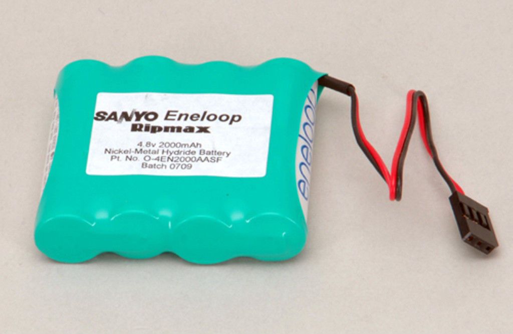 Ripmax Sanyo 4.8v 2000mAh Eneloop Rx Pk Flat Battery -Sussex Model Centre