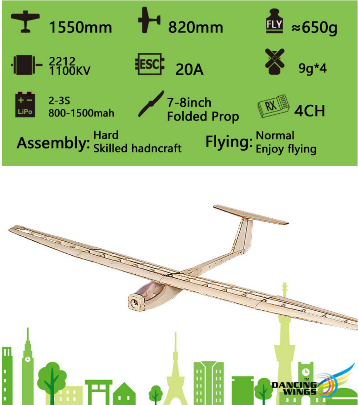 Aircraft: Gliders: Kits – Sussex Model Centre