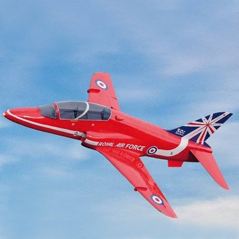SebArt Mini BAe Hawk T1 V2 90mm 1.42m ARF (Red Arrows) – Sussex Model ...